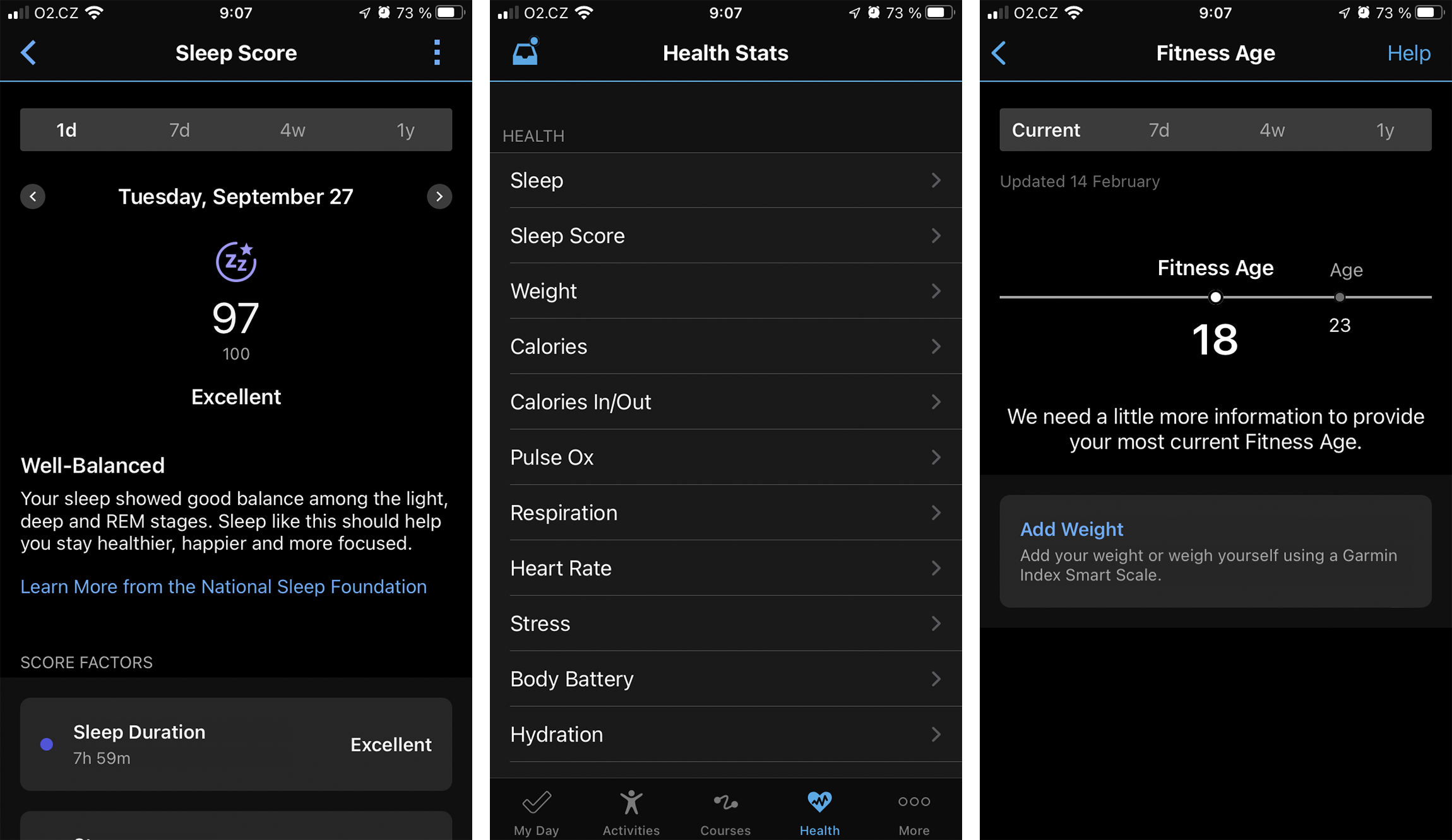 Garmin Connect Mobile App Guide Hodinky