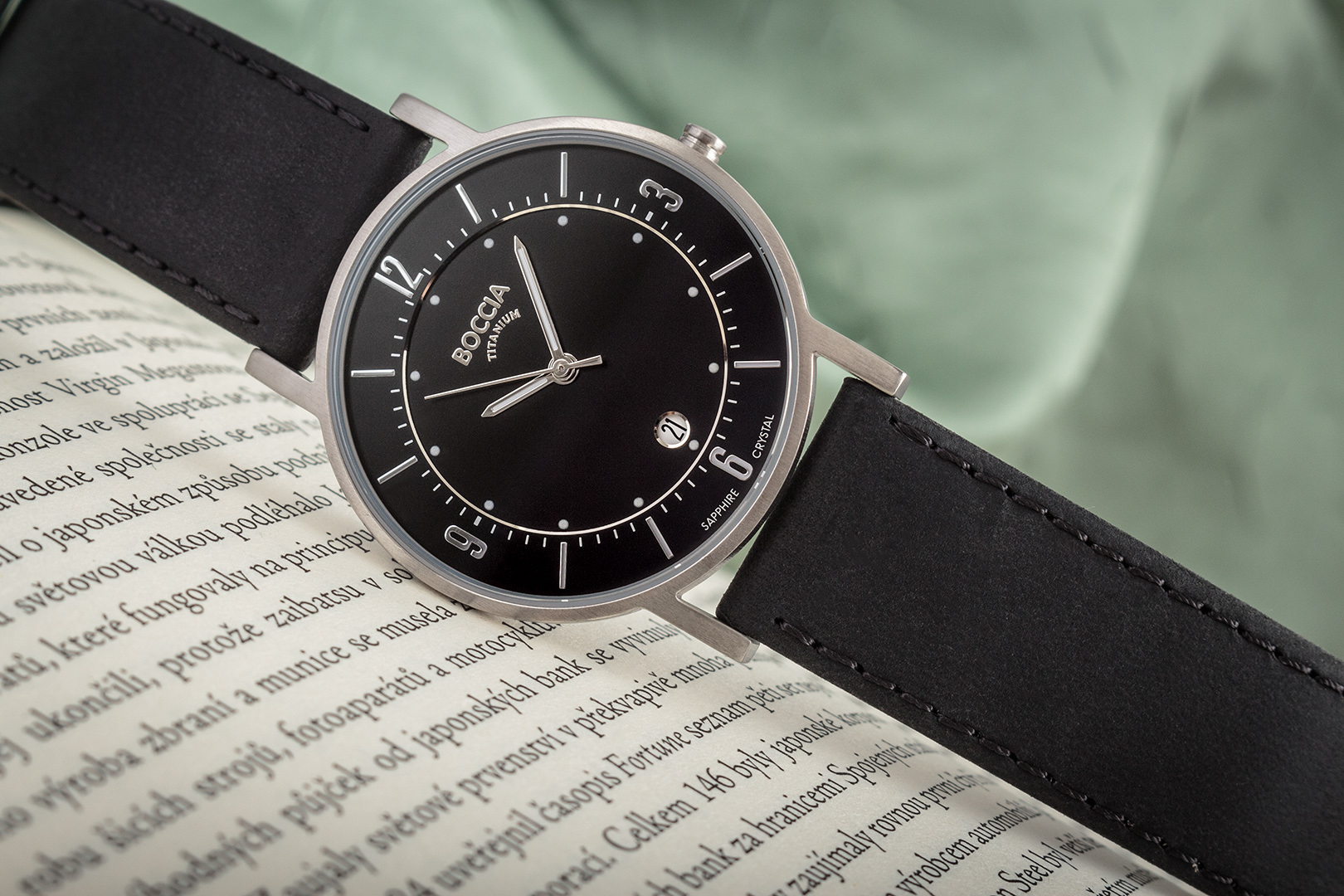 Photogallery of men's Boccia Titanium watches