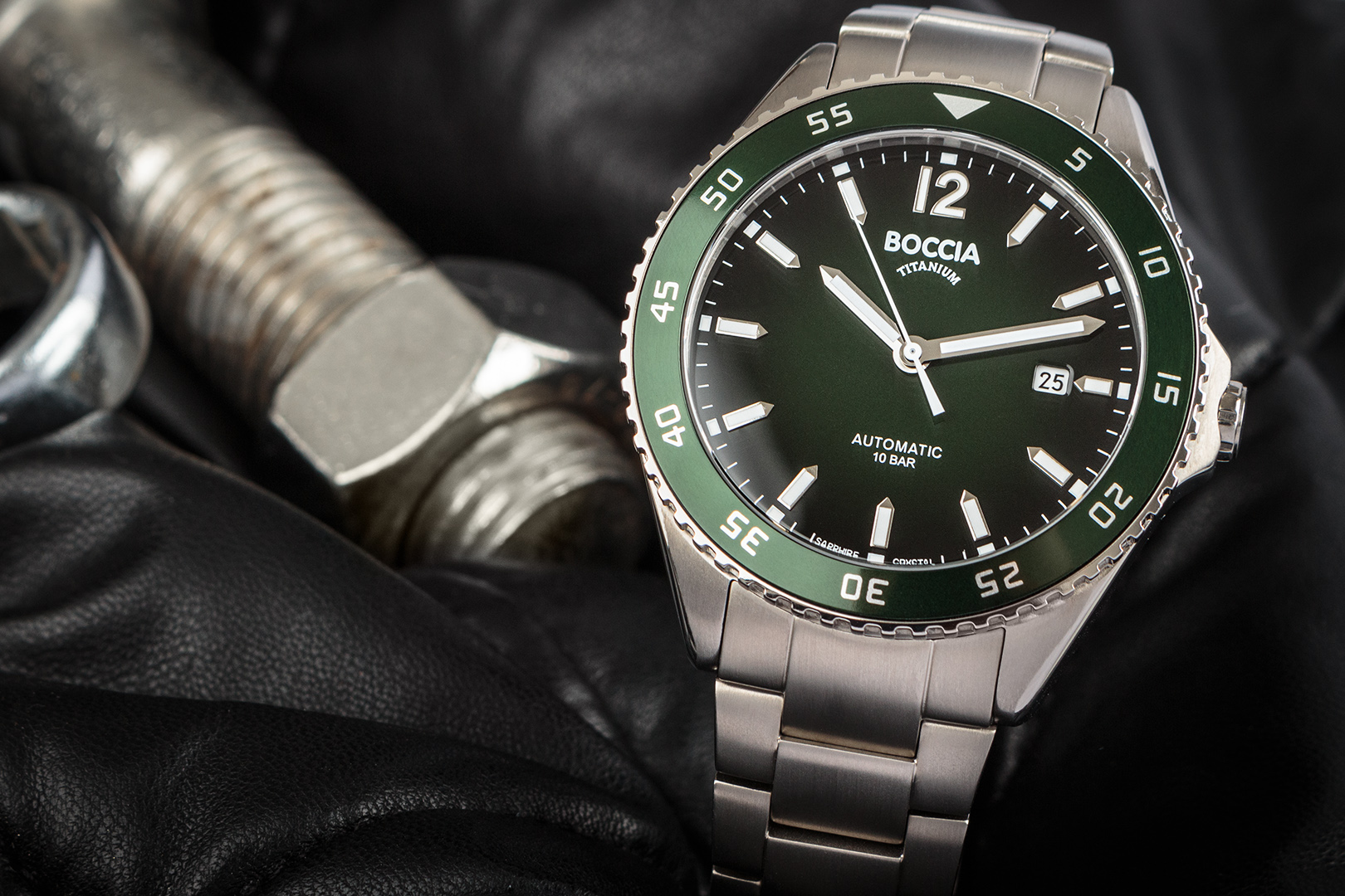 Photogallery of men's Boccia Titanium watches