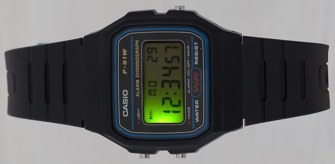 Casio F-91W: A watch also worn by an American president