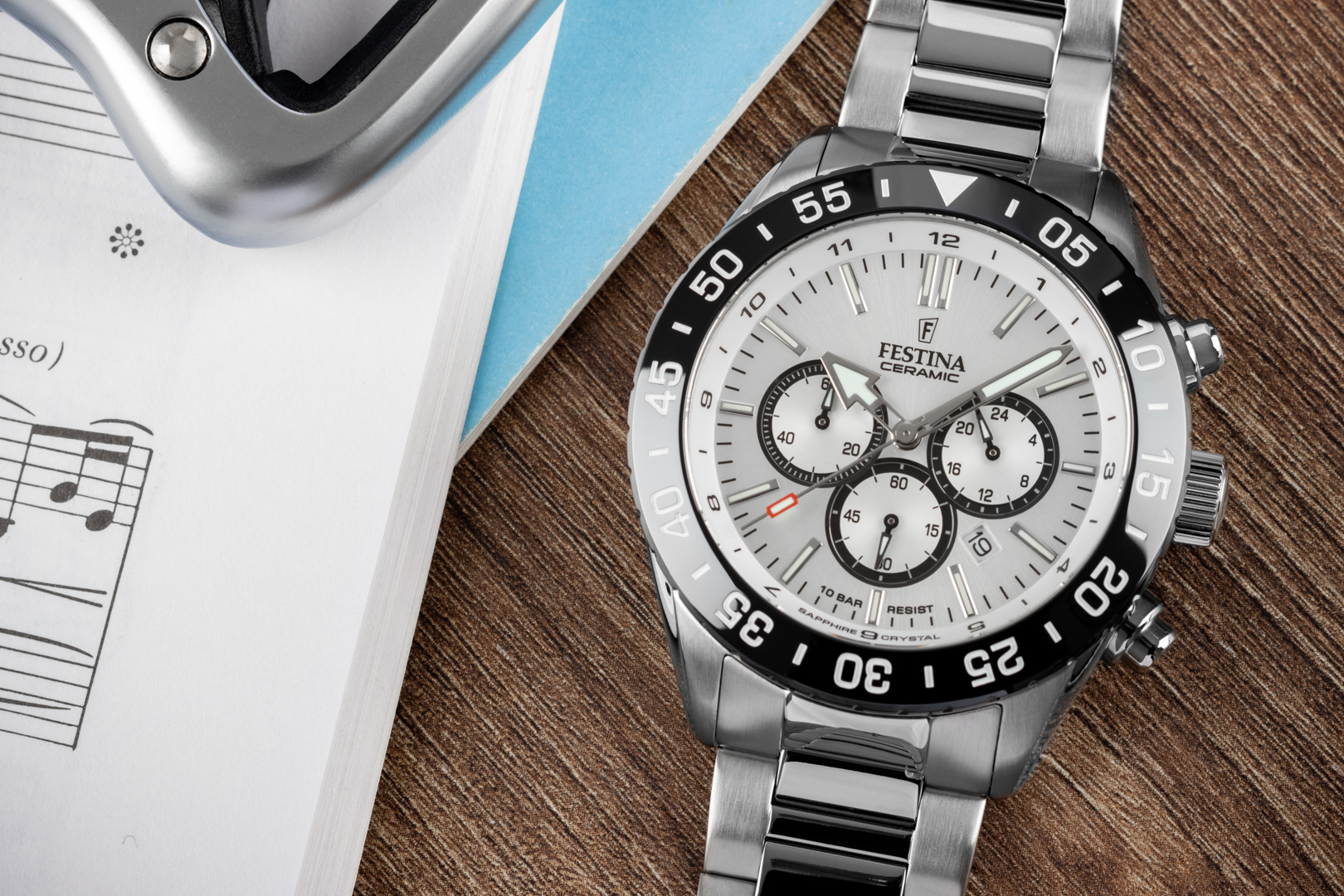 Festina Chronograph Ceramic Review | Hodinky-365.com