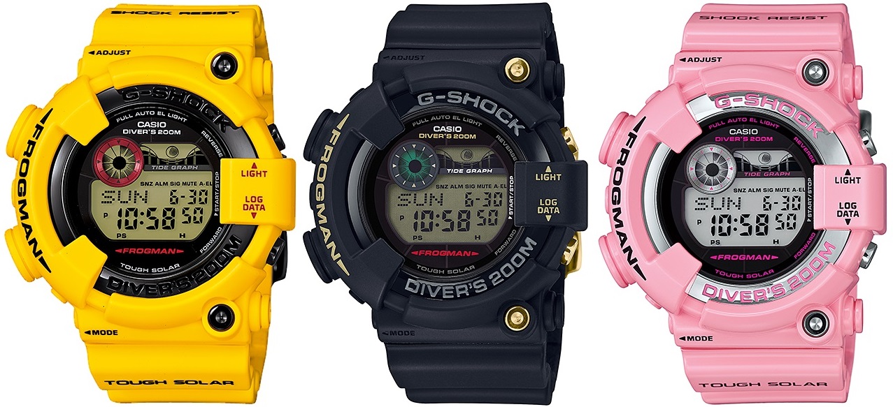History of G-Shock Frogman | Hodinky-365.com