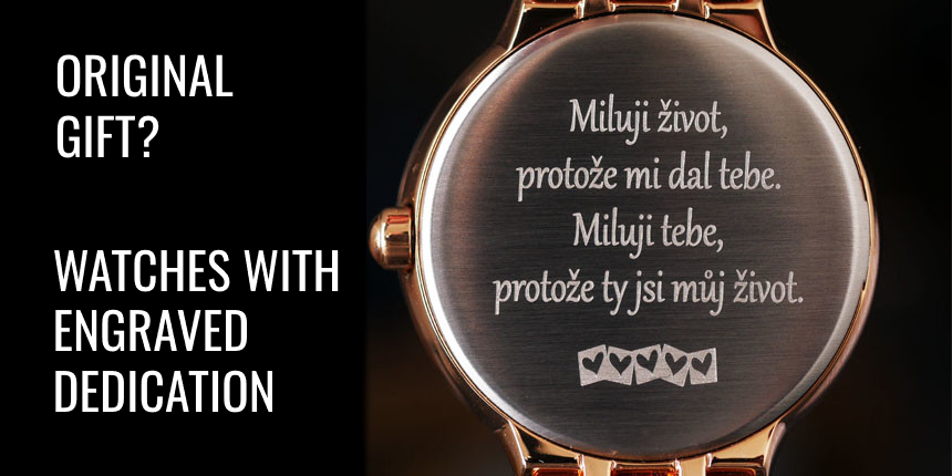 3 reasons why an engraved watch makes a great gift?