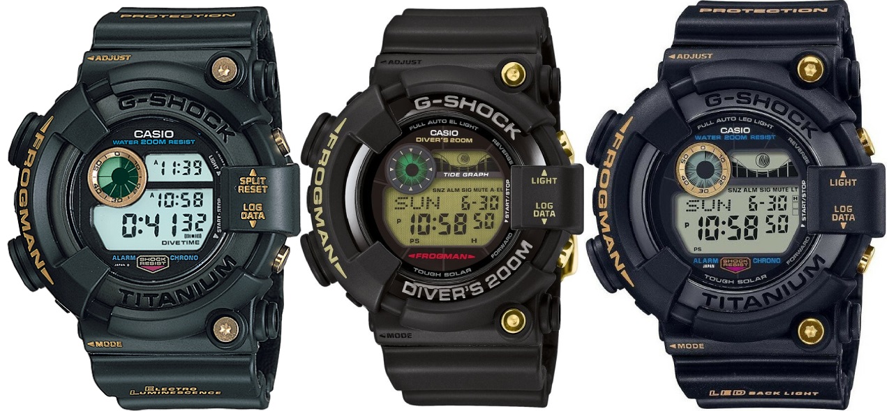 History of G-Shock Frogman | Hodinky-365.com