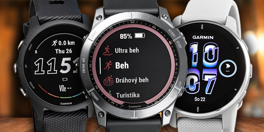 TOP 6: The most popular series from Garmin | Hodinky-365.com