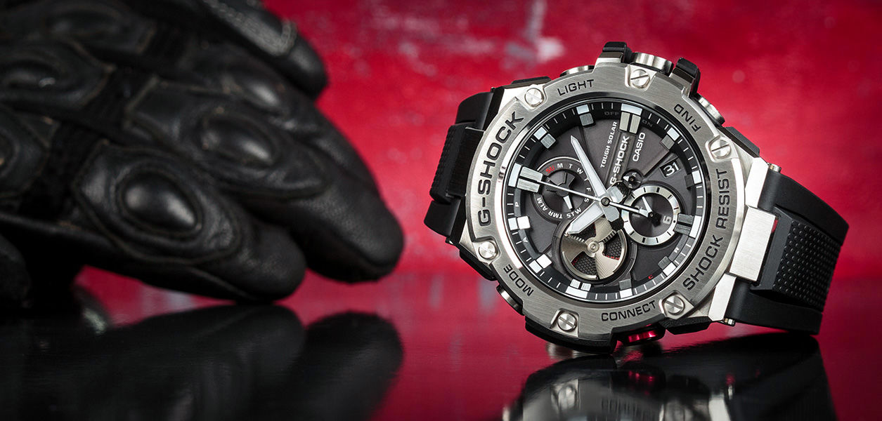 ディスカウントディール G-SHOCK G-STEEL GST-B100-1AJF - sparkletour.ca