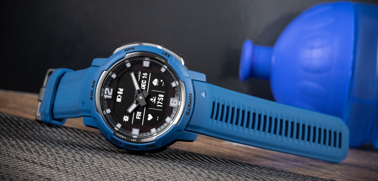Garmin Instinct Crossover Solar, Tidal Blue | Hodinky-365.com Garmin Instinct Crossover Solar, Tidal Blue | Hodinky-365.com