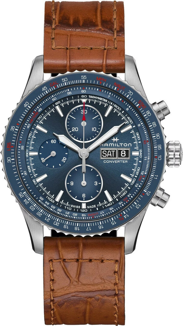 Hamilton Khaki Aviation Converter Automatic Chronograph H76746540 ...