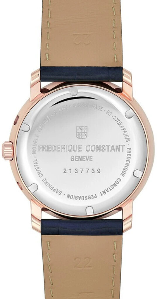 Frederique Constant Classics Index Business Timer Quartz FC-270N4P4 ...