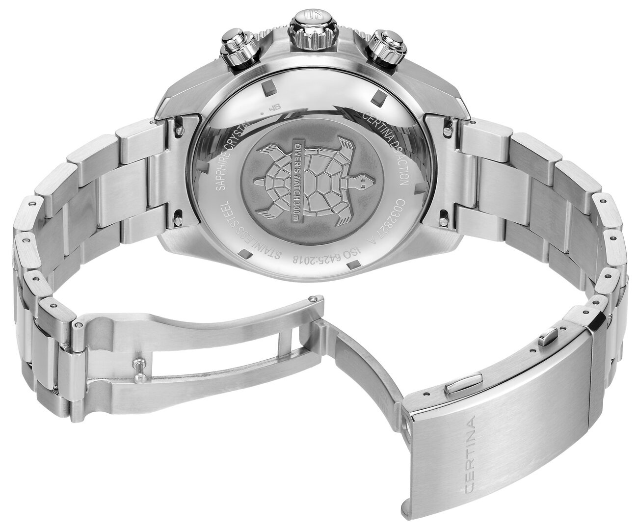 Certina DS Action Automatic Diver Chronograph C032.827.11.051.00 ...