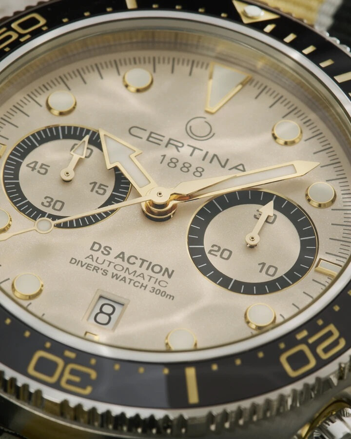 Certina DS Action Automatic Diver Chronograph C032.827.18.271.00 ...