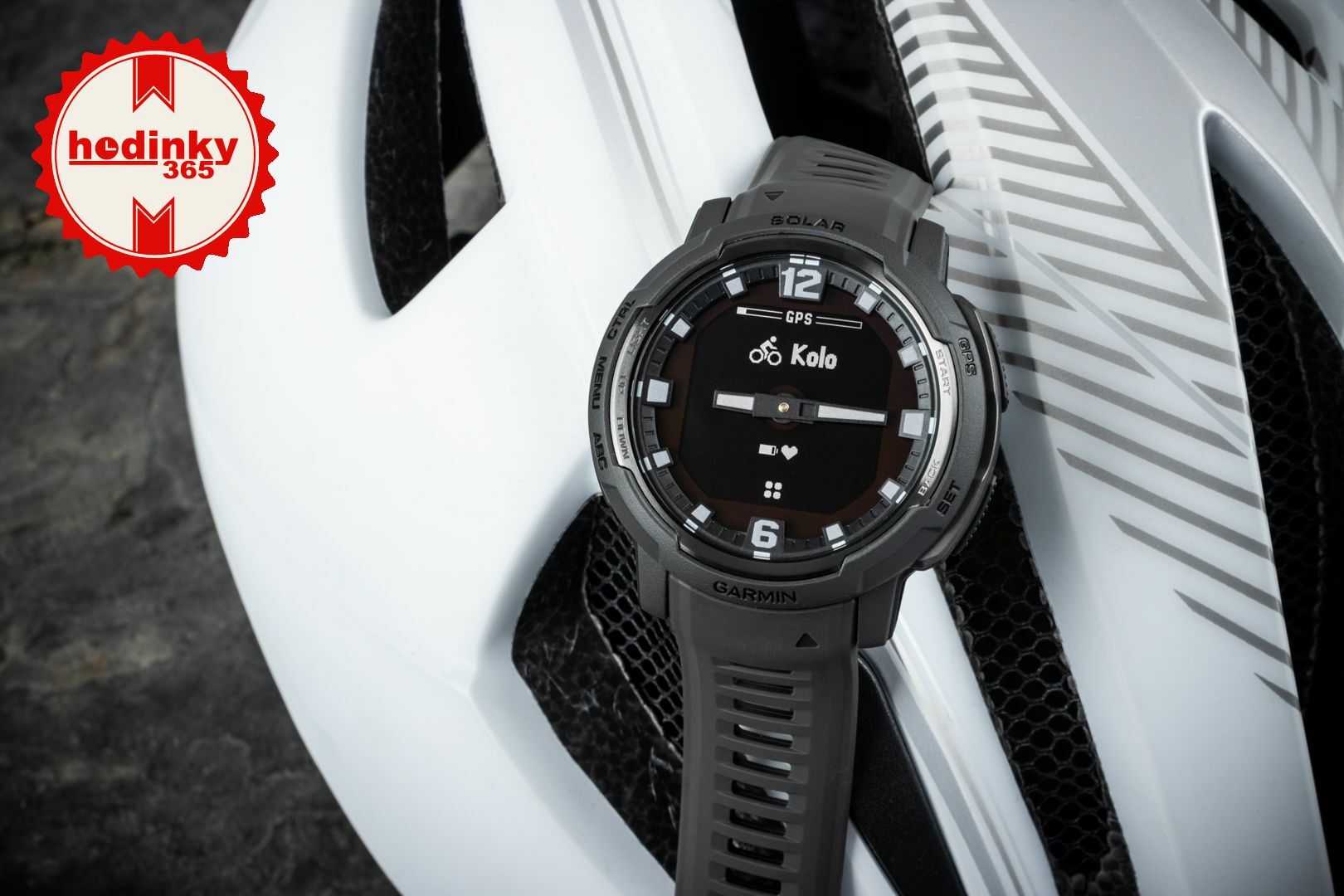 Garmin Instinct Crossover Solar, Graphite | Hodinky-365.com