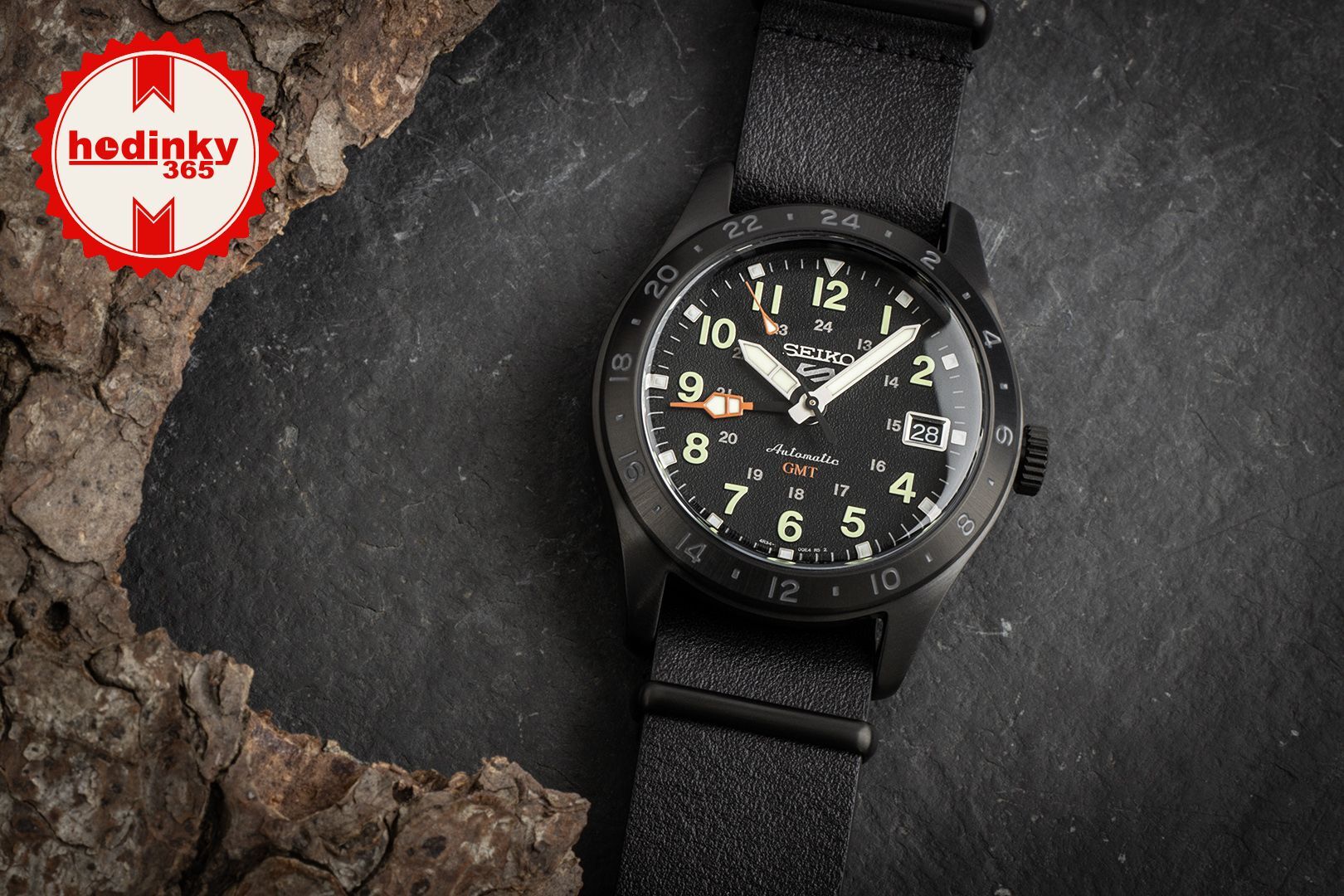 Seiko 5 Sports Automatic GMT SSK025K1 | Hodinky-365.com