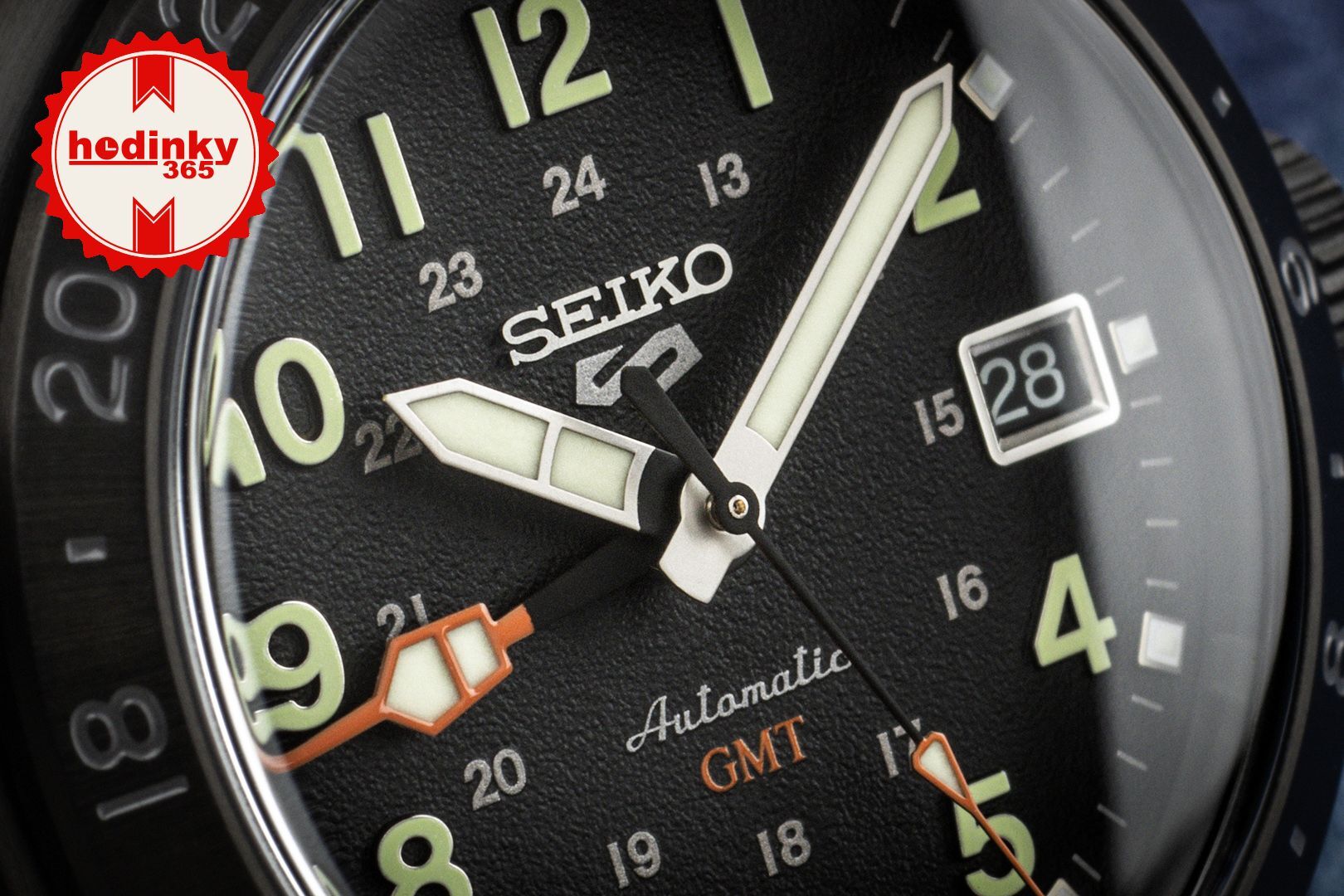 Seiko 5 Sports Automatic GMT SSK025K1 | Hodinky-365.com