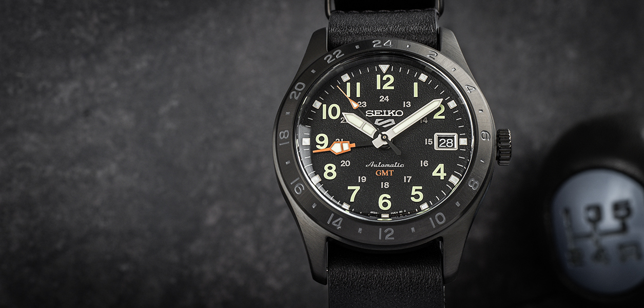 Seiko 5 Sports Automatic GMT SSK025K1 | Hodinky-365.com